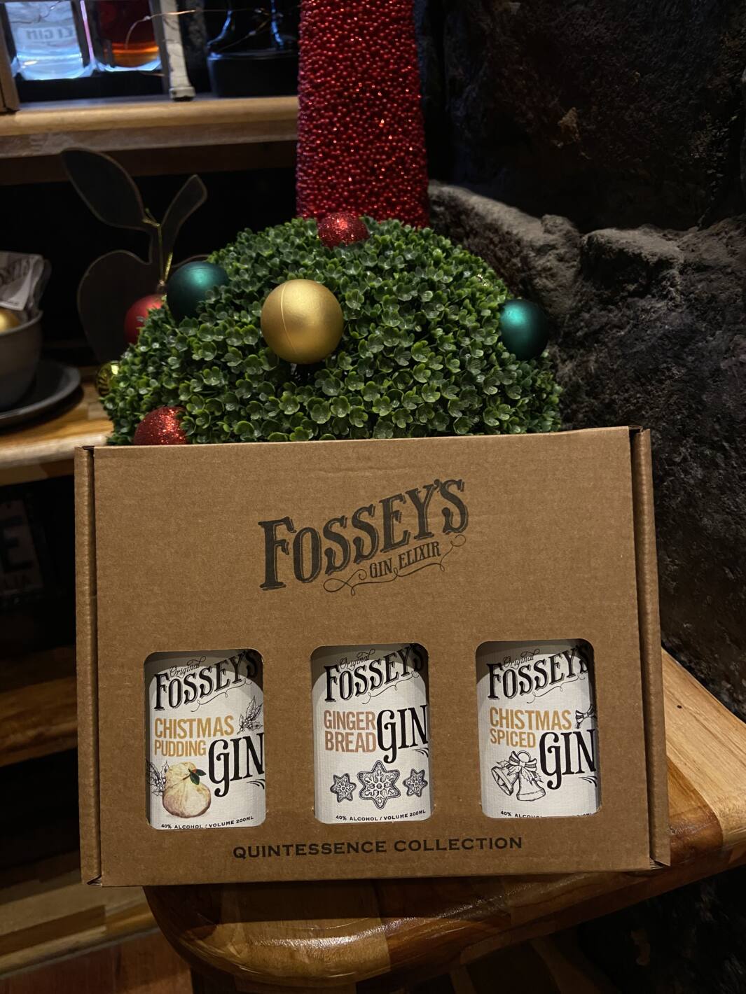 Christmas Gin Gift Box - Fossey's